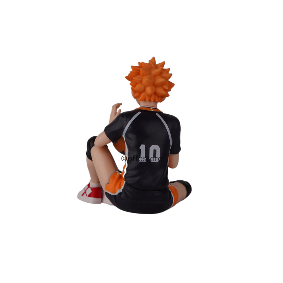 Anime Haikyu Shoyo Hinata Sitting Action Figure