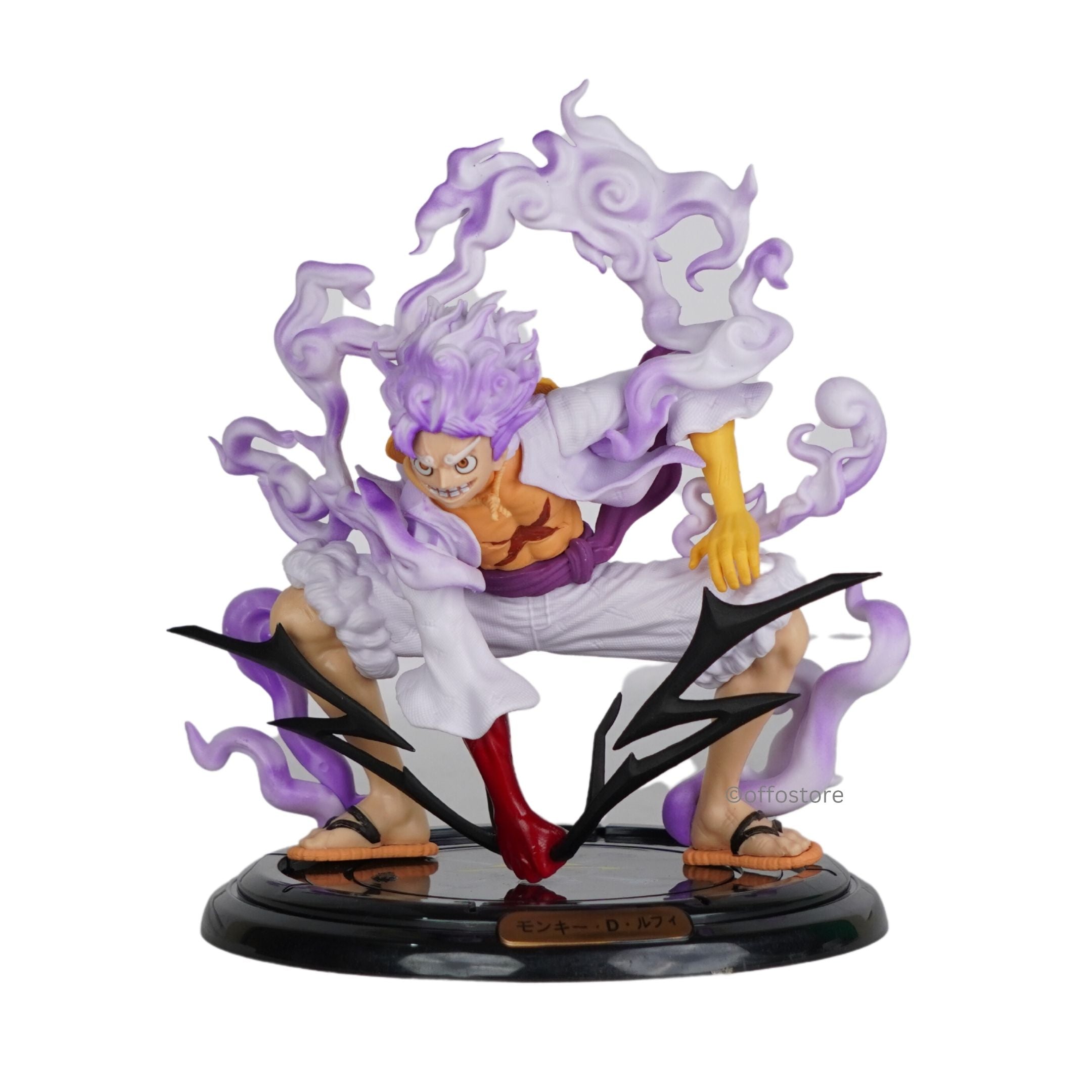 One Piece Anime Luffy Gear 5 Fight Pose Action Figure