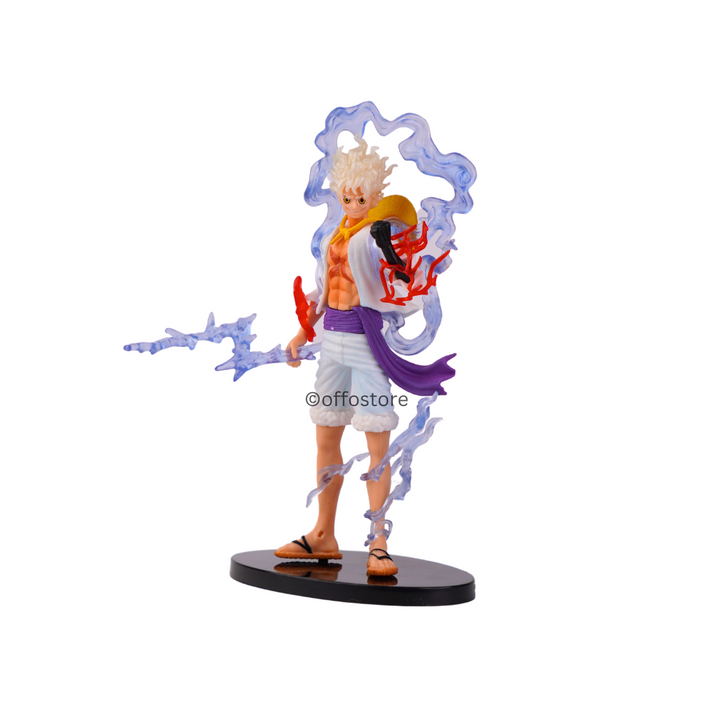 Anime One Piece Luffy Gear 5 Sun God Action Figure