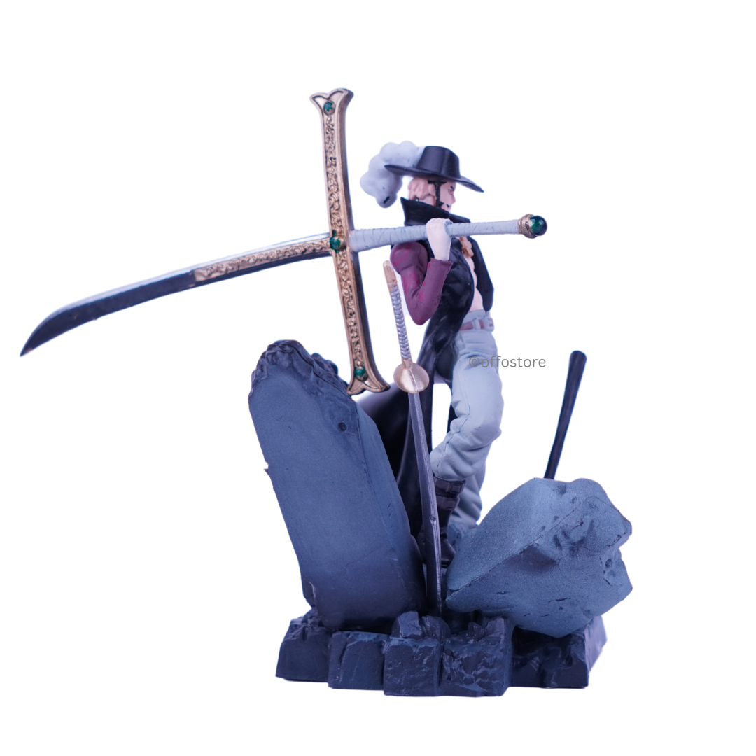 One Piece Anime Mihawk Action Figure