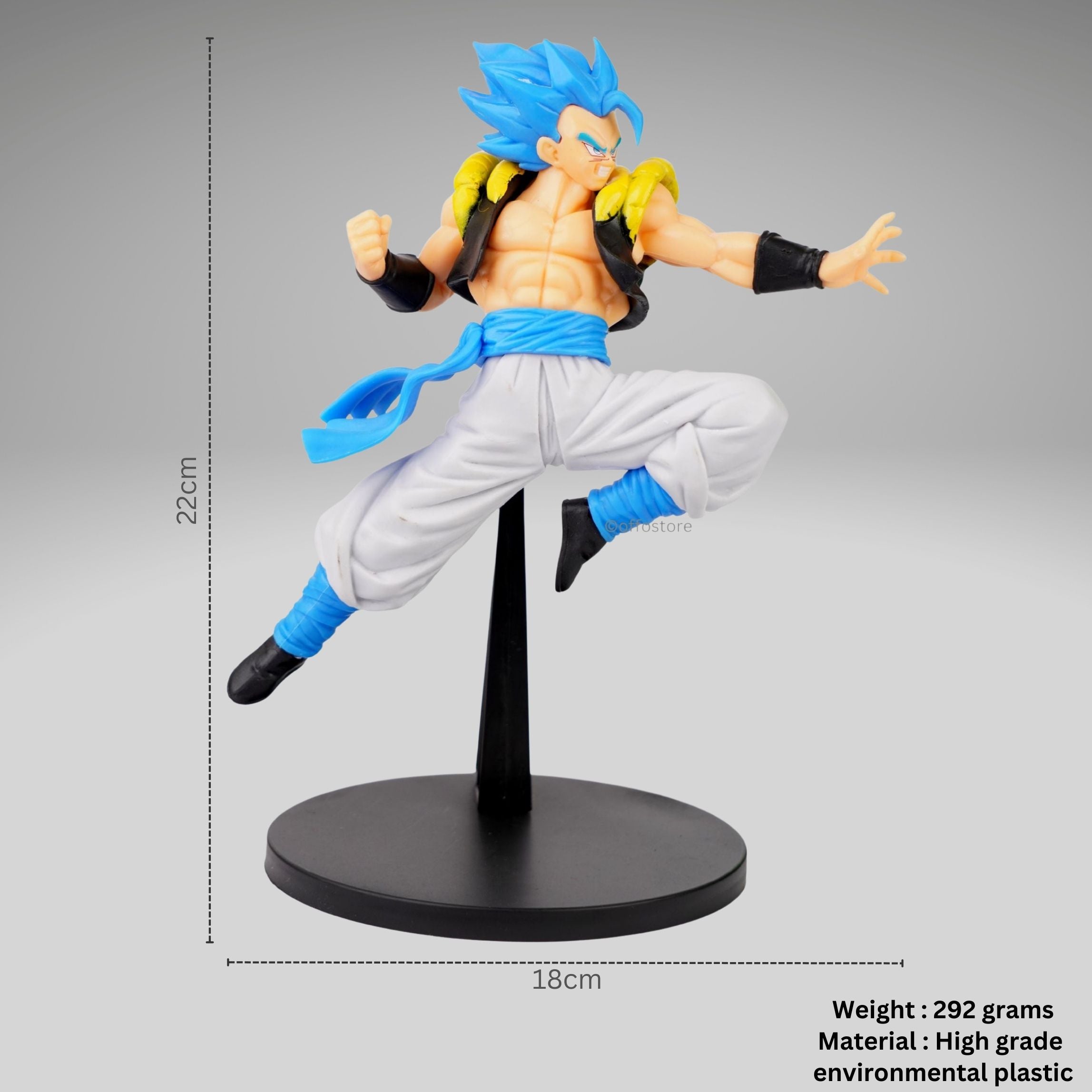 DragonBallZ Anime Goku Super Saiyan Blue Action Figure-B