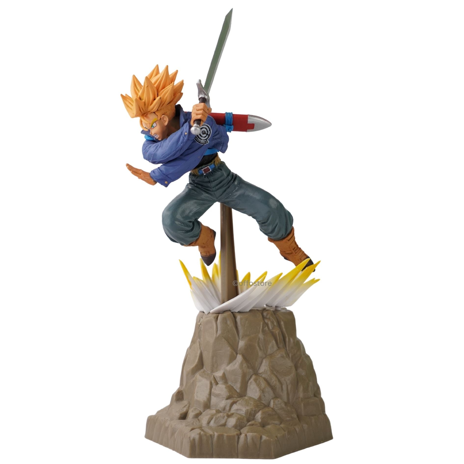 Dragon Ball Z Anime Trunks Super Saiyan Action Figure