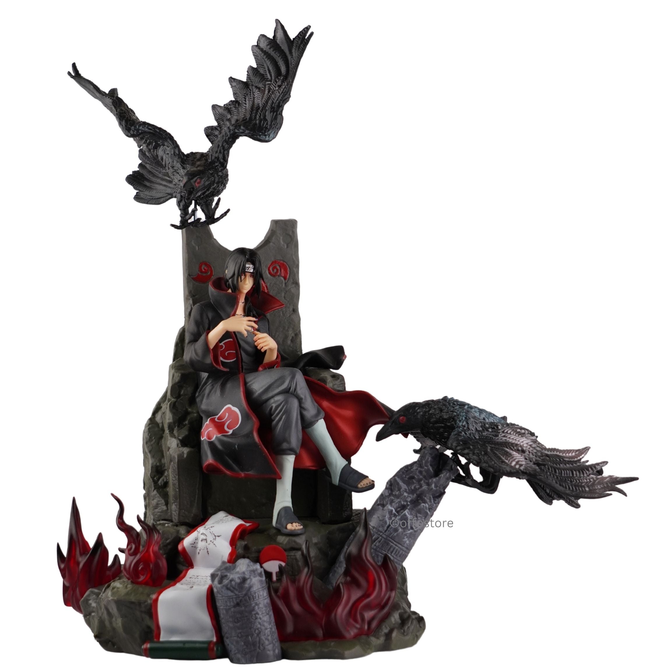 Naruto Anime Itachi Uchiha Throne Action Figure