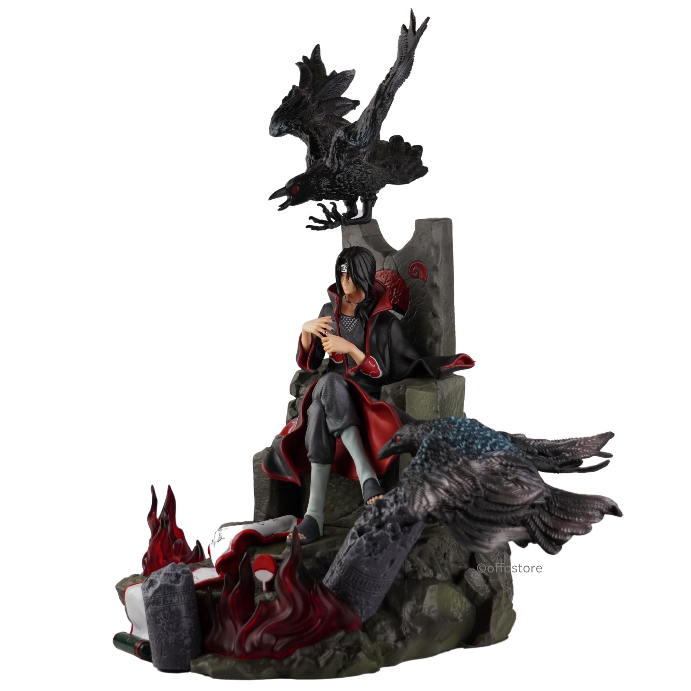 Naruto Anime Itachi Uchiha Throne Action Figure