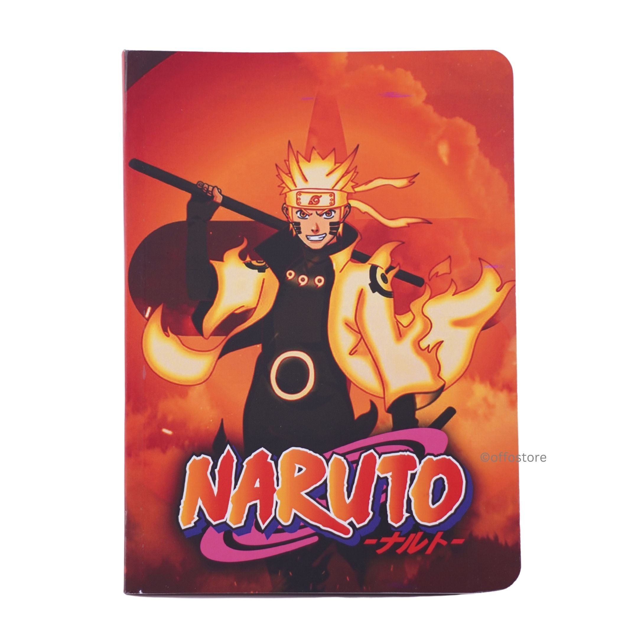 Anime: Naruto Shippuden Velvet Finish A5 Notebook