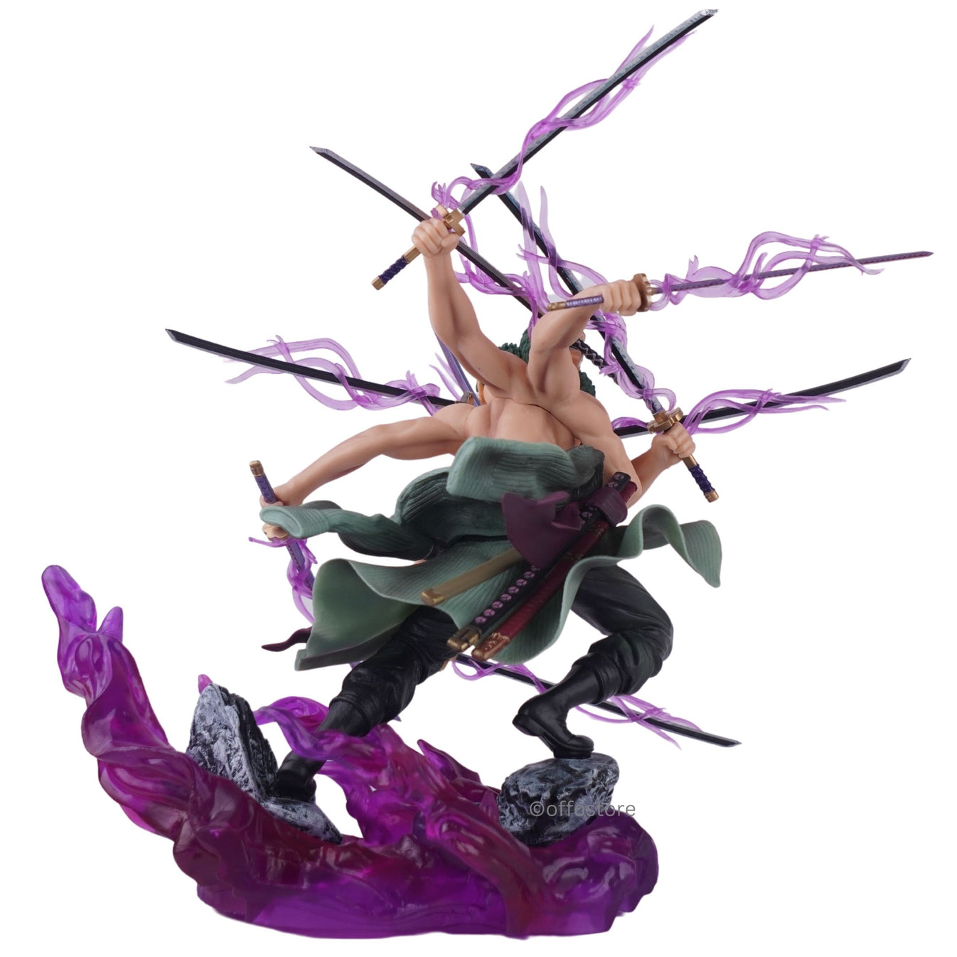 One Piece Anime Roronoa Zoro Asura Form Action Figure [30cm]