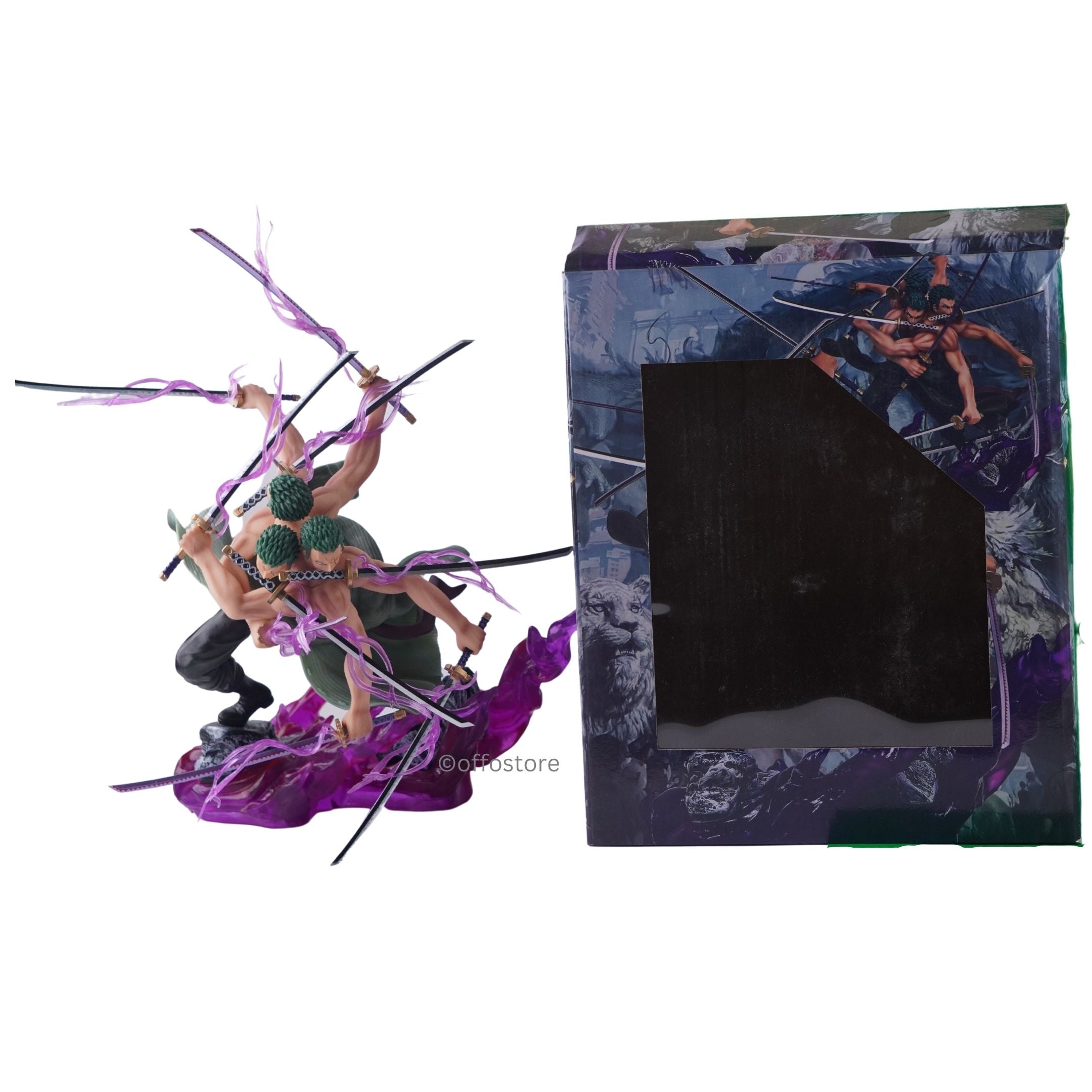 One Piece Anime Roronoa Zoro Asura Form Action Figure [30cm]