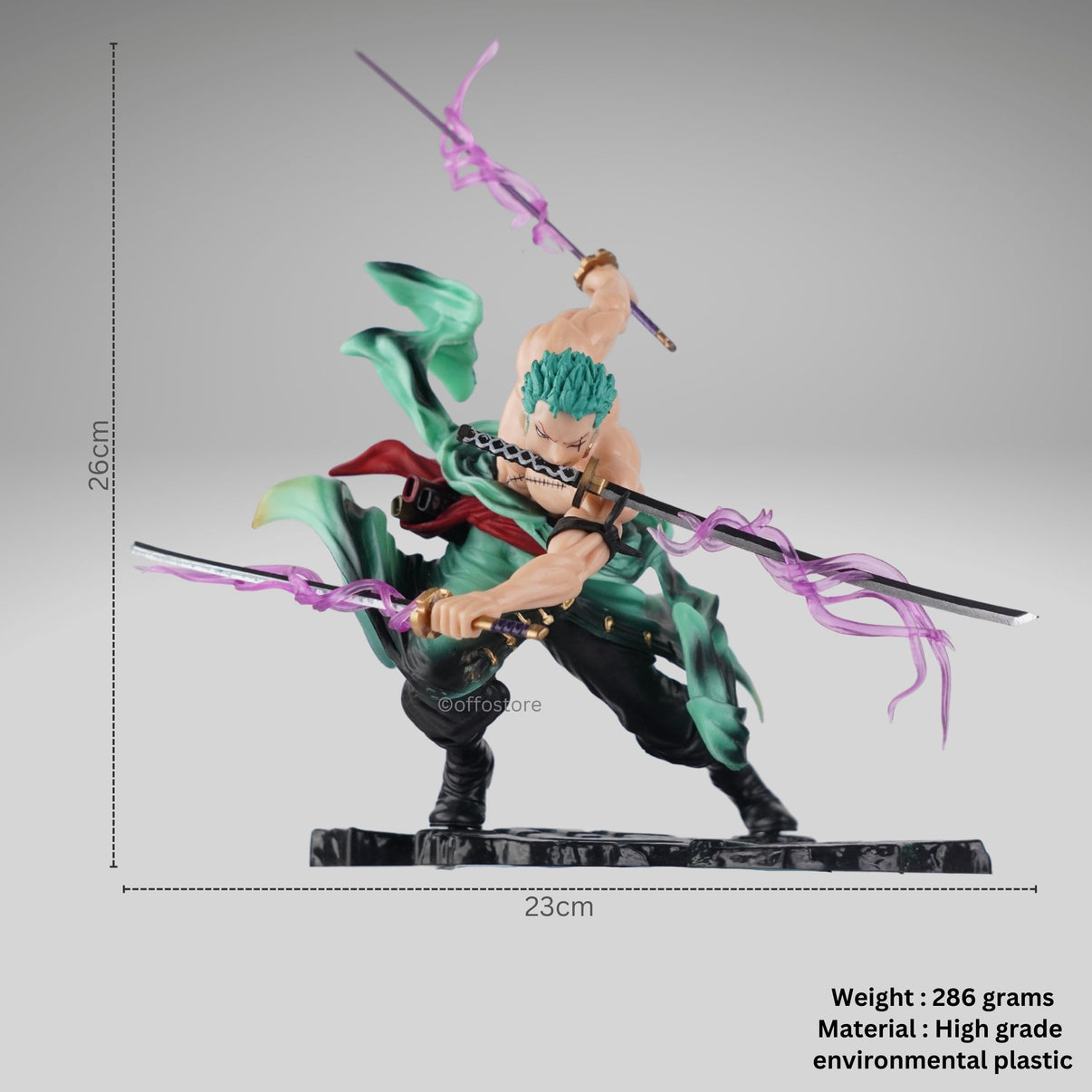 One Piece Anime Zoro Action Figure