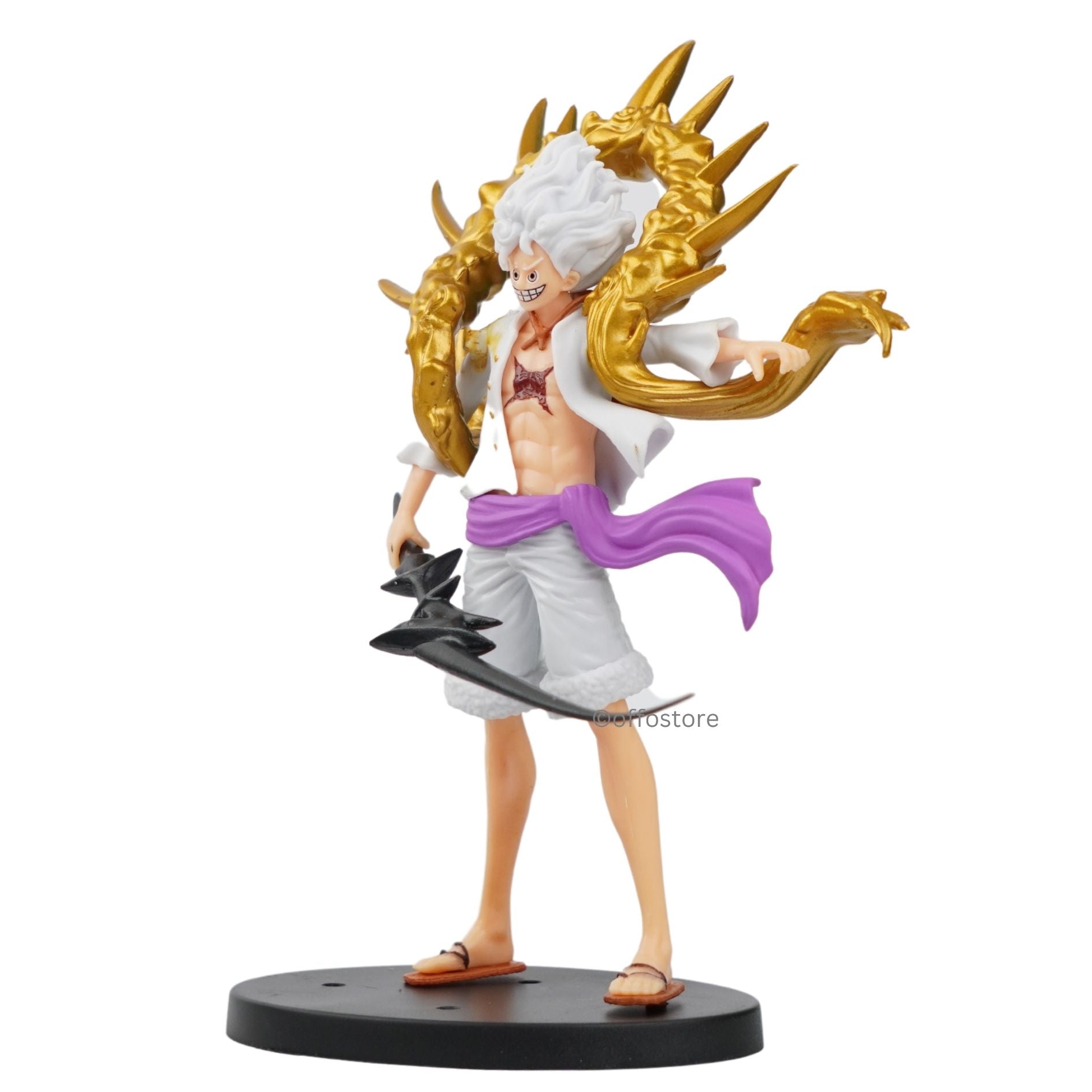 One Piece Anime Luffy Gear 5 Action Figure