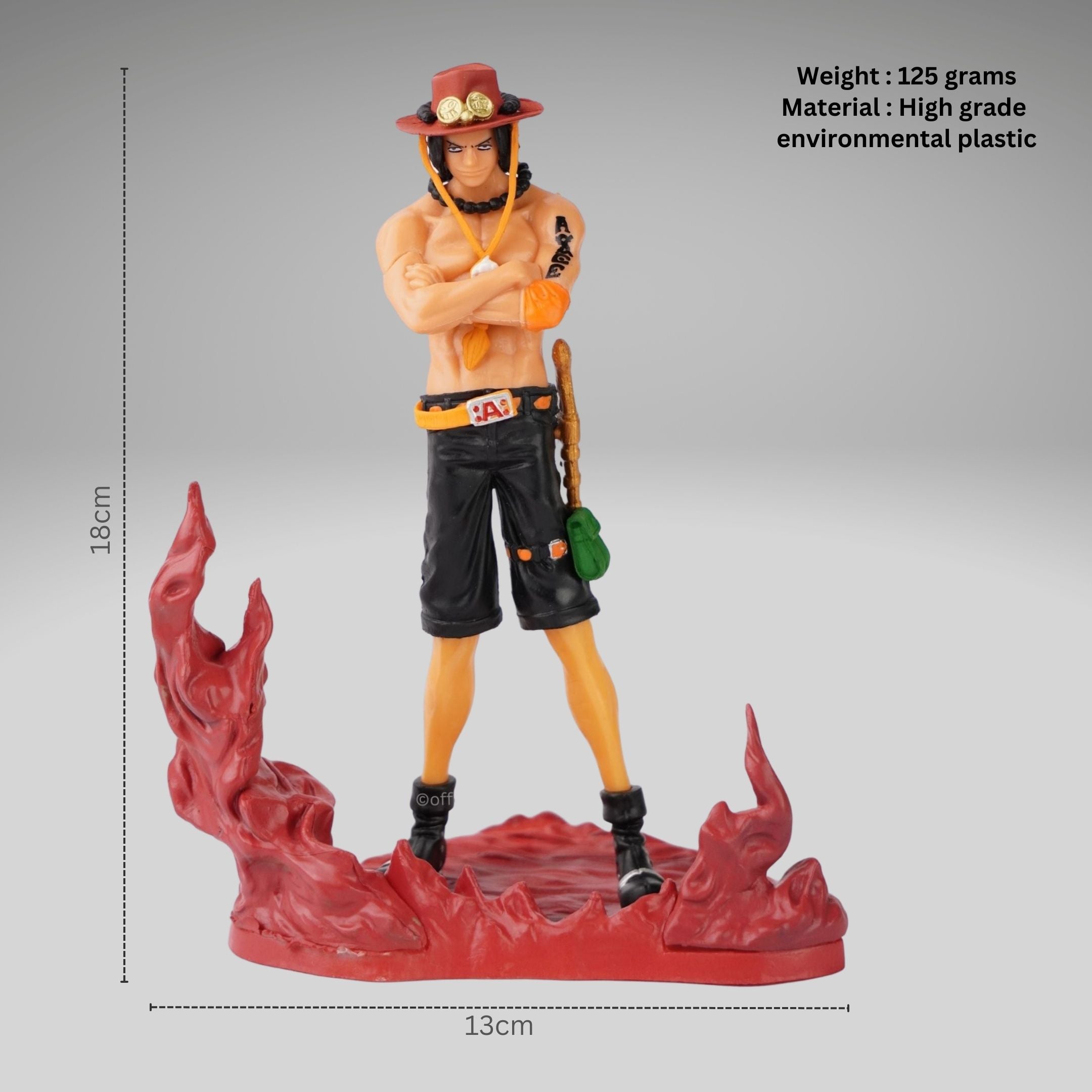 One Piece Anime Portgas D Ace Action Figure