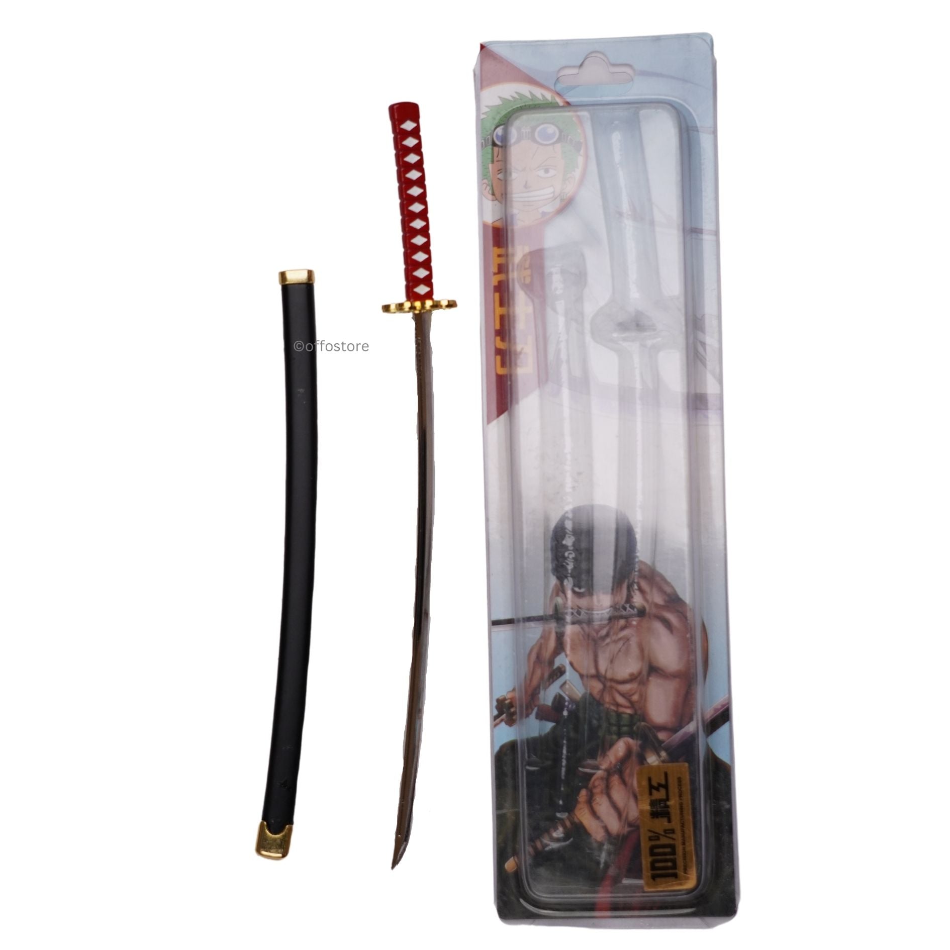 One Piece Anime Zoro's High Grade Plastic Mini Katana-3 [25cm]