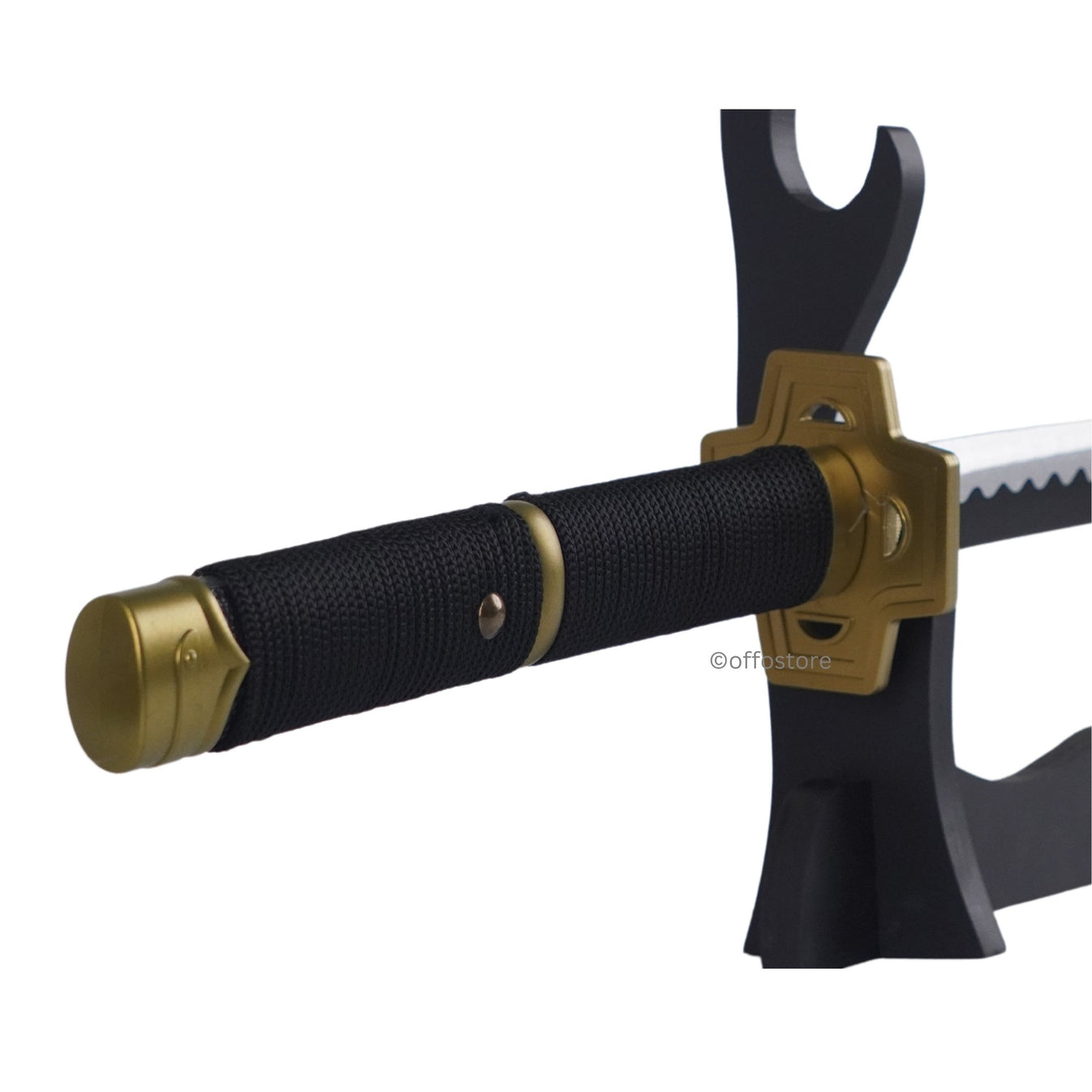 One Piece Anime Zoro Yubashiri Wooden Life Size Practice Katana Withou
