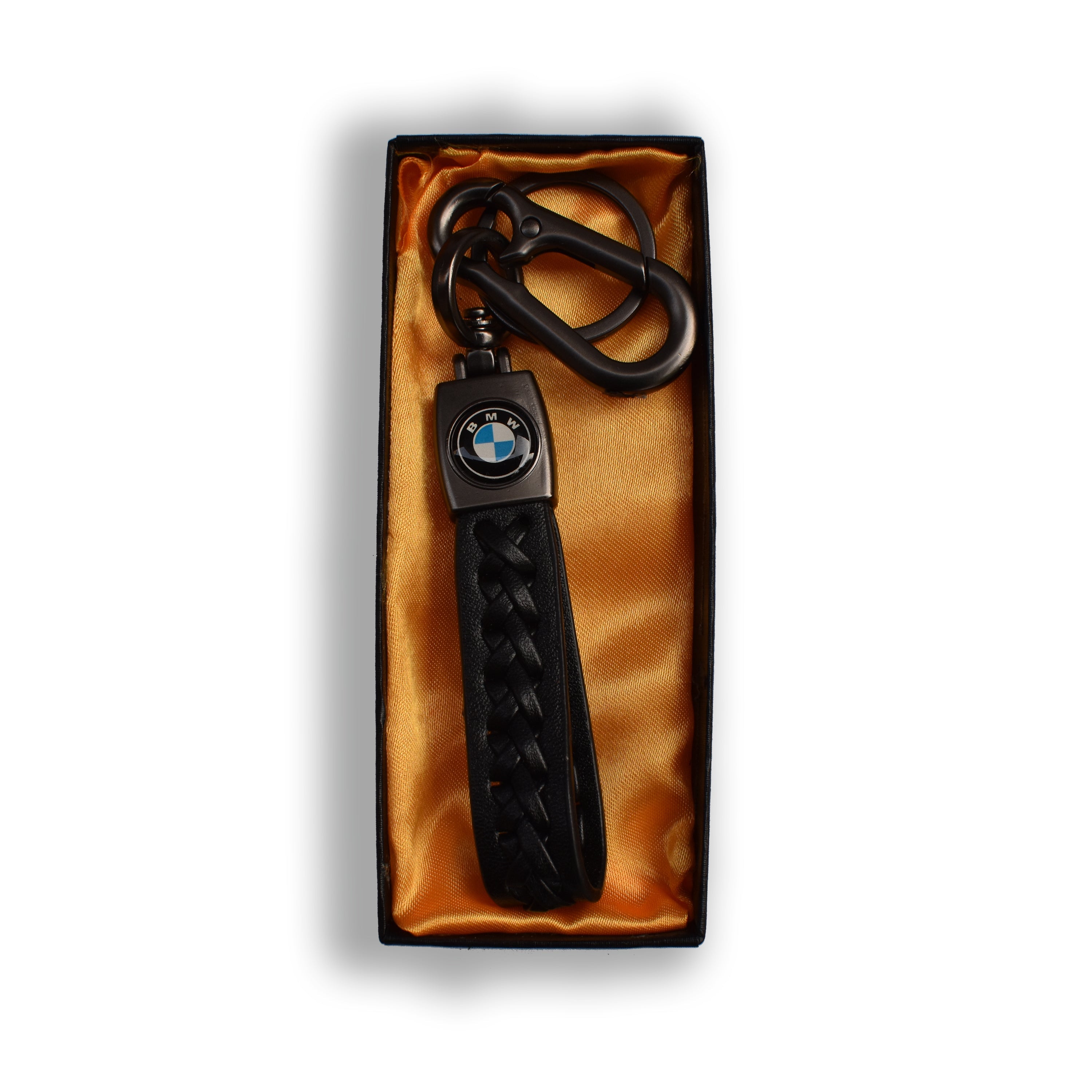 BMW Leather Keychain