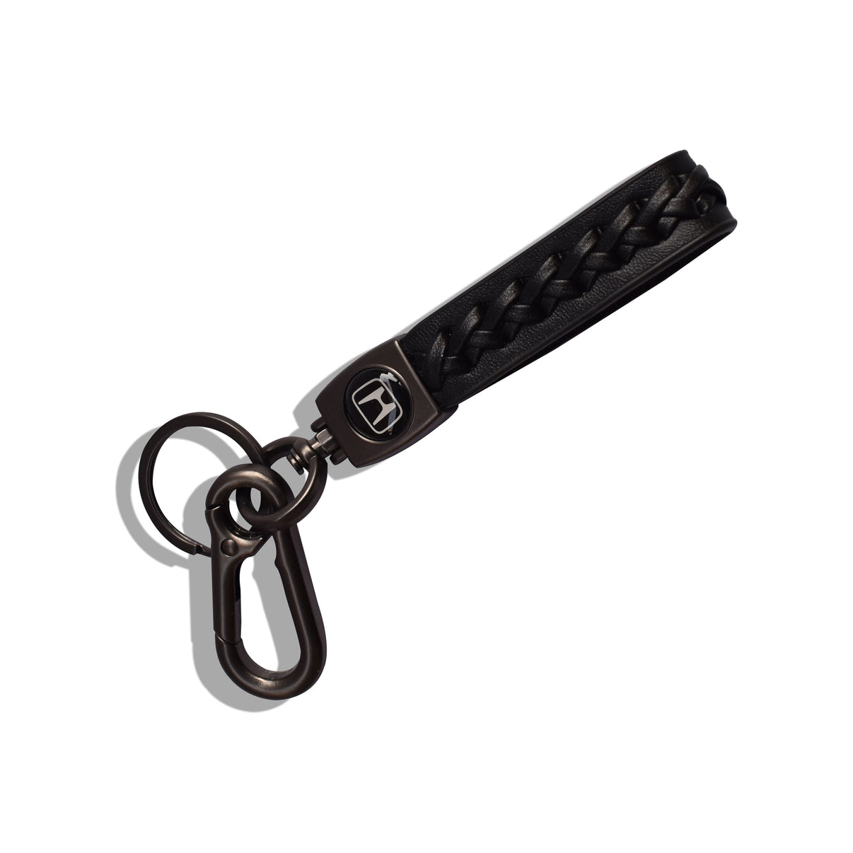 Honda Leather Keychain